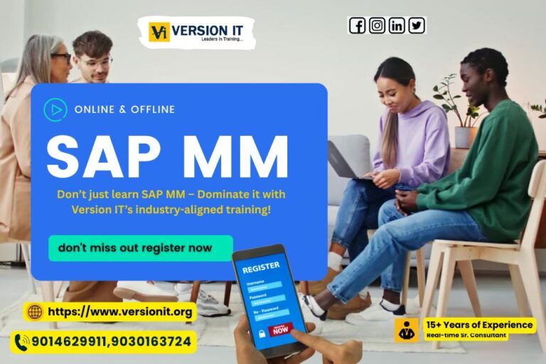 SAP MM Training in Visakhapatnam | Version IT Institute